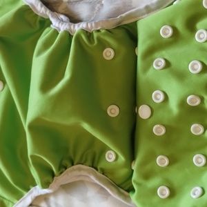 BubuBibi | Accessories | Cloth Diaper Cover 36 Mos Lime Green | Poshmark